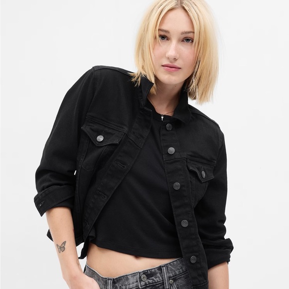 GAP | Jackets & Coats | Gap Icon Denim Jacket In Dark Wash | Poshmark